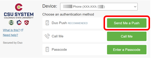 Duo 2FA: How to Authenticate | DUO Two-Factor Authentication | CSU Pueblo